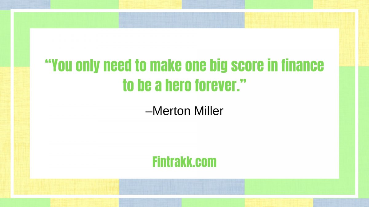 Best Finance Quotes: Financial & Money Management made easy | Fintrakk