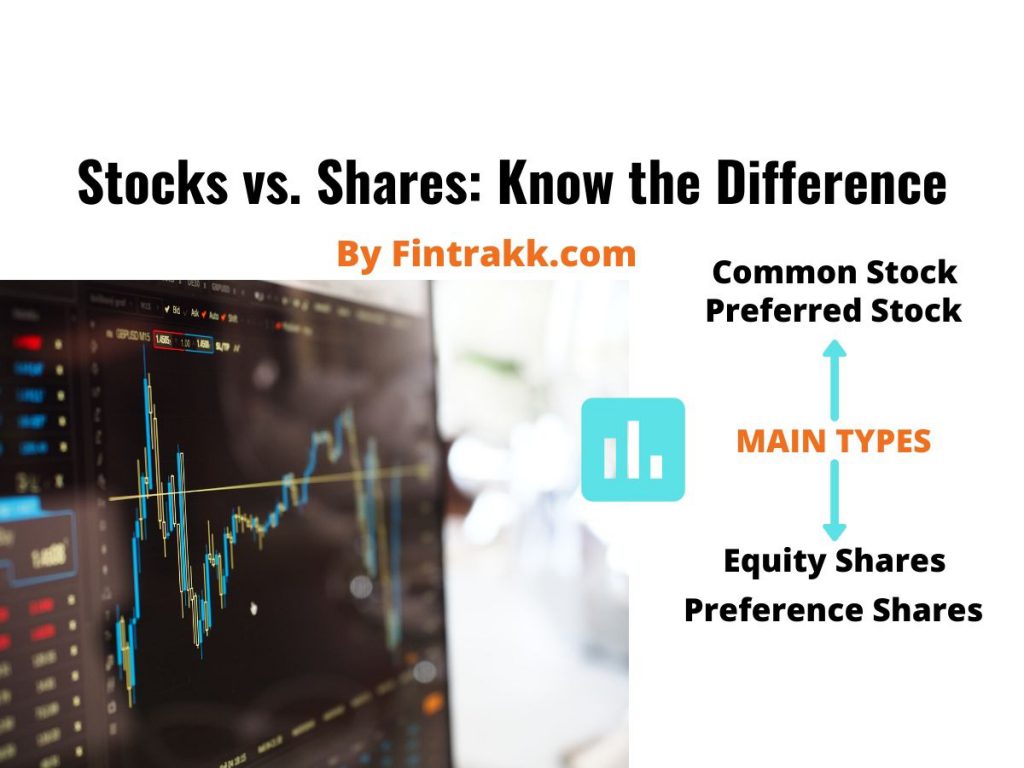 Stocks vs. Shares: What's the difference? | Fintrakk