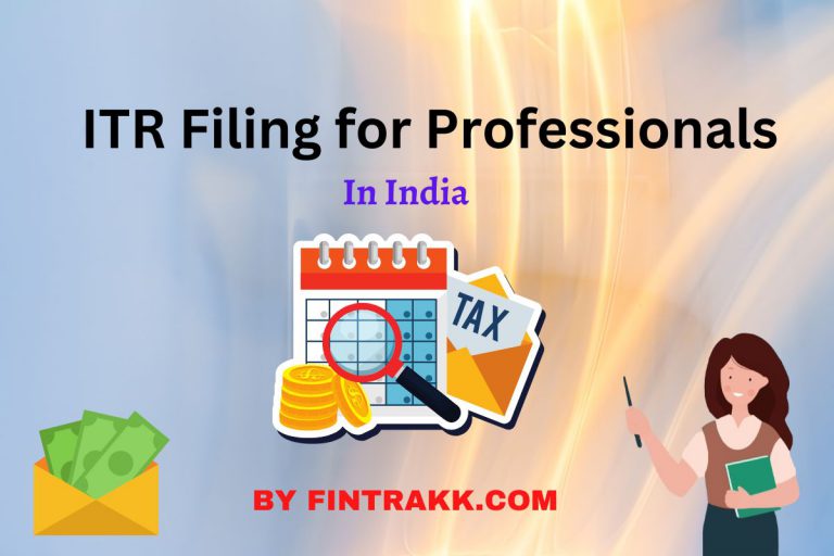 ITR Filing for Professionals: Tax Considerations for Doctors, Lawyers ...